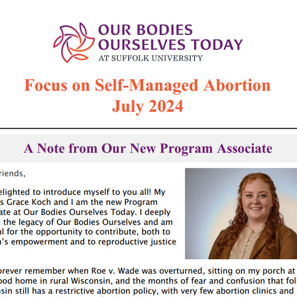 The Latest from Our Bodies Ourselves