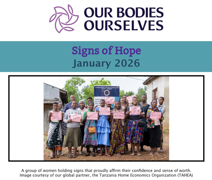 January 2026 Newsletter: Signs of Hope | Our Bodies Ourselves