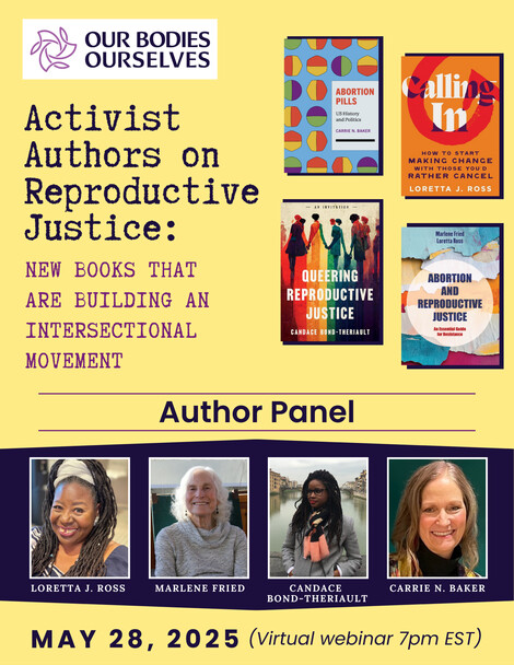Activist Authors on Reproductive Justice: New Books that are Building ...